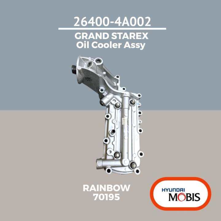 Oil Cooler Assy for HYUNDAI Grand Starex [Mobis Original] Part# 26400 ...