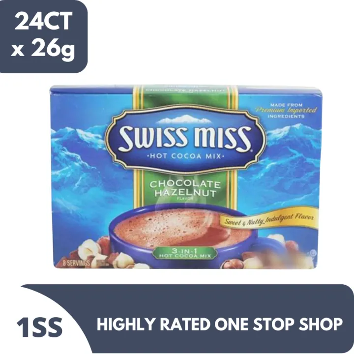 Swiss Miss Chocolate Hazelnut 24ct x 26g | Lazada PH