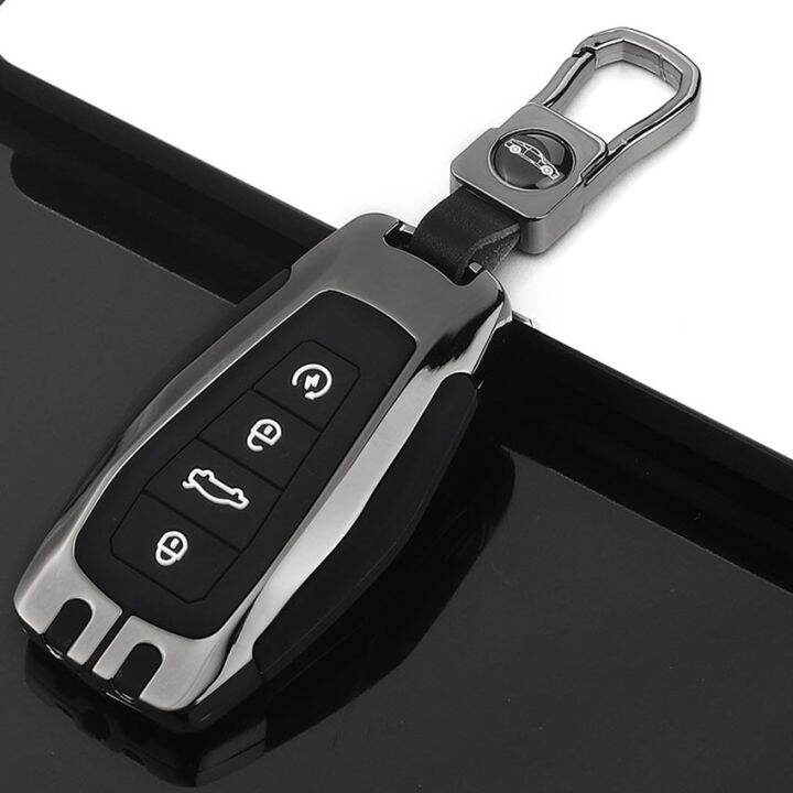 Geely Key Chain Cover Keychain Leather and Zinc Alloy for Coolray ...