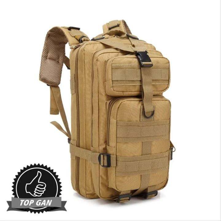 Tas Ransel Army 3P Warna Gurun TAN // Tas Militer Tactical Outdoor ...