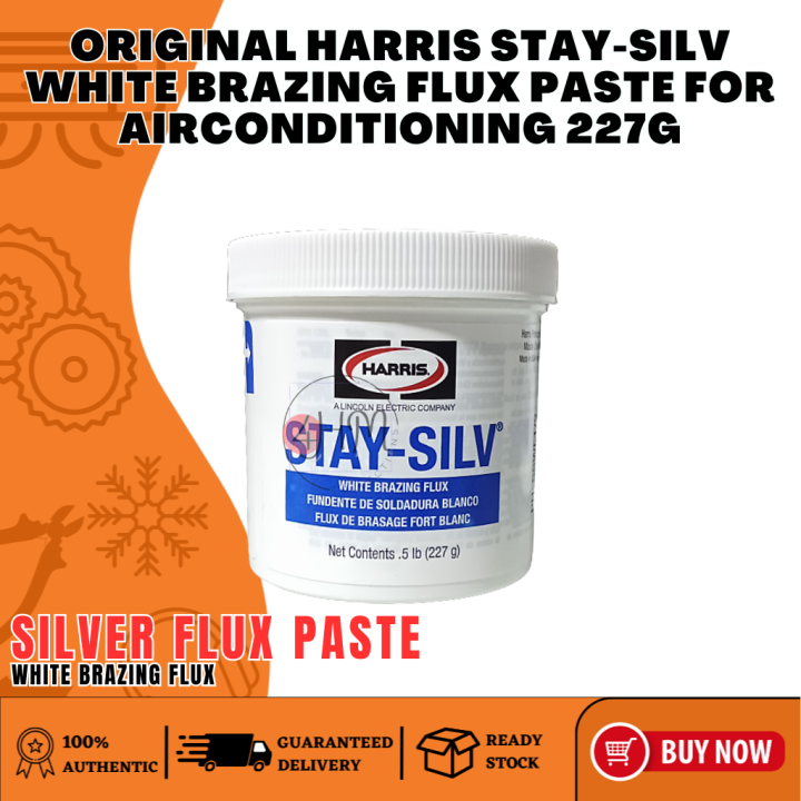4HMC ORIGINAL HARRIS STAY-SILV WHITE BRAZING FLUX PASTE FOR ...