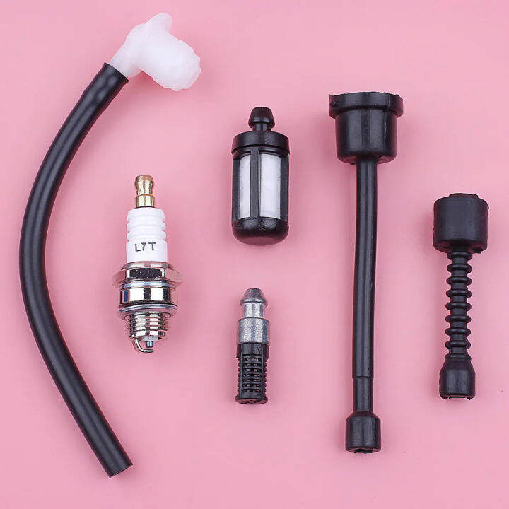 Fuel Gas Oil Filter Line Hose Spark Plug Kit For Stihl 070 090 Chainsaw ...