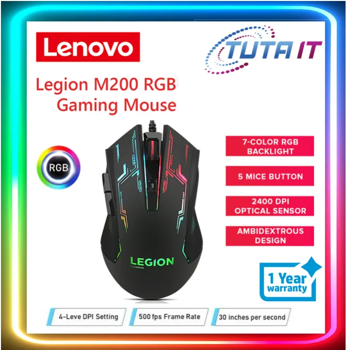 Lenovo Legion M200 RGB Gaming Mouse -GX30P93886 | Lazada