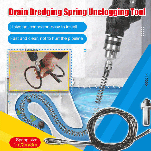 Kangdo. Traps & Drains Kangdo Drain Dredging Spring Unclogging Tool ...