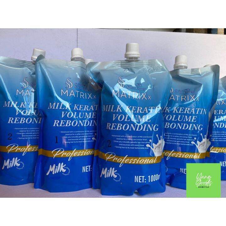 Hot gqiy26 MATRIX MILK KERATIN VOLUME REBONDING PROFESSIONAL SET ...