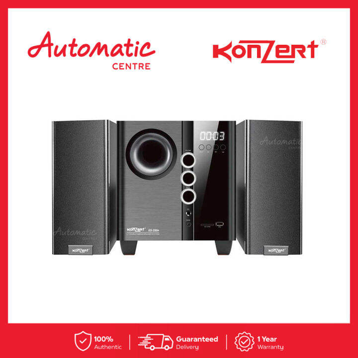 Konzert KX 250+ 2.1 Channel Bluetooth Multimedia Speaker | Lazada PH
