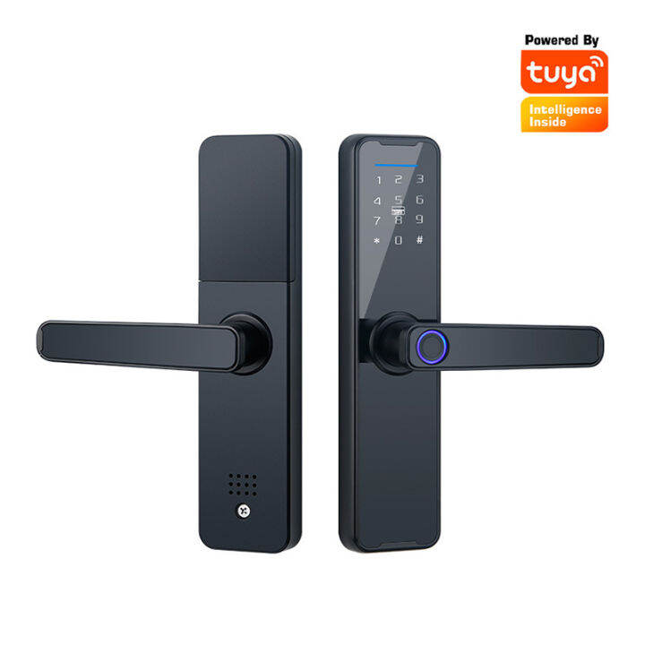 Tuya APP Phone Remote Control Fingerprint Lock Electric Pas Code Number ...