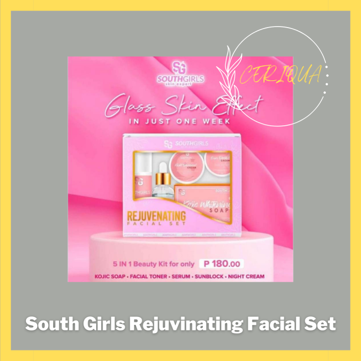 South Girls Skin Expert Rejuvenating set 5 in 1 with SERUM [ORIGINAL ...