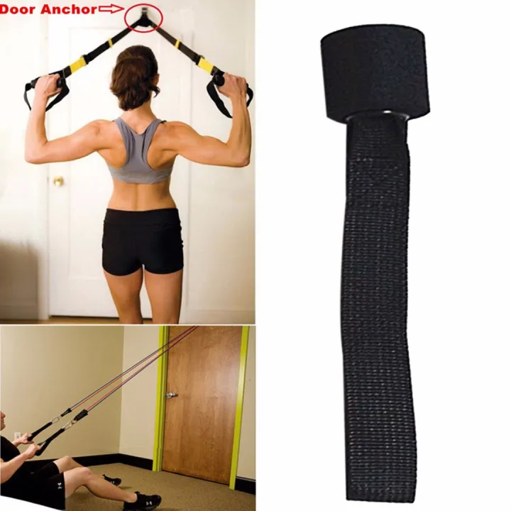 Foam Door Anchor Resistance Exercise Bands Muscle Building Strength ...