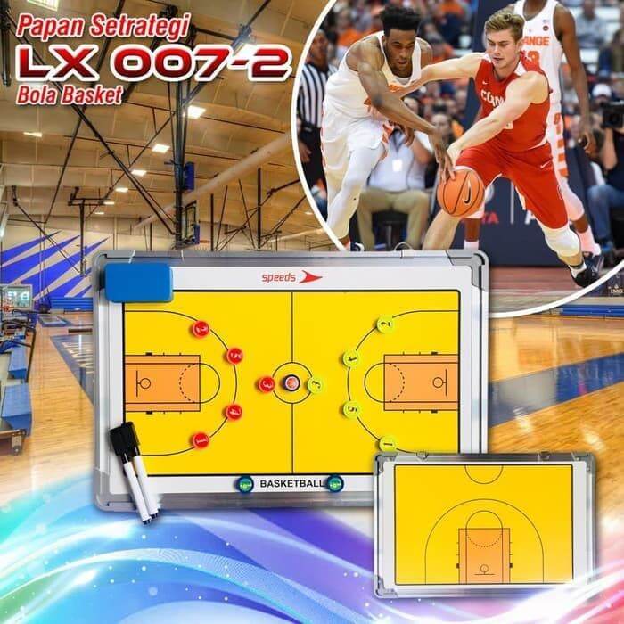 Papan Strategi Taktik Pelatih Basket BasketBall Coach Board Magnetic ...