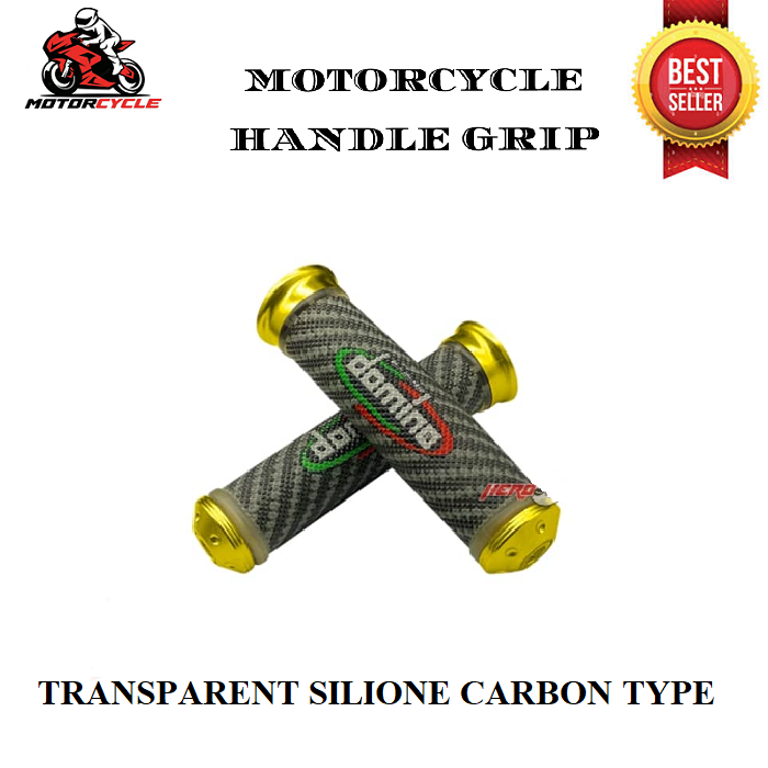 HONDA click 125i-150i Domino Carbon Style Rubber Handle Grip with Bar ...