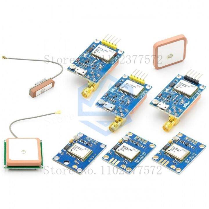 Modul GPS NEO-6M mikro USB NEO-7M NEO-8M pemosisian satelit 51 Chip ...