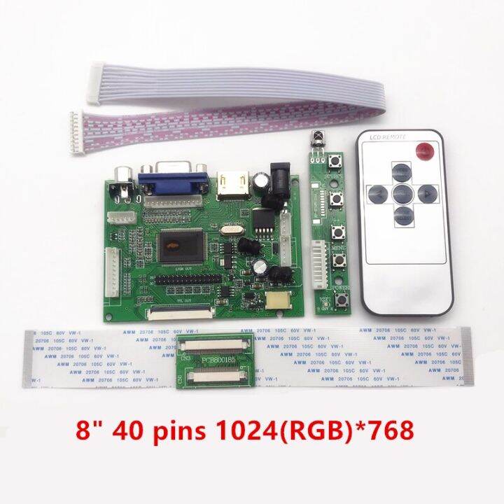 Yqwsyxl LCD TTL LVDS Controller Driver Board HDMI VGA 2AV 50PIN ...
