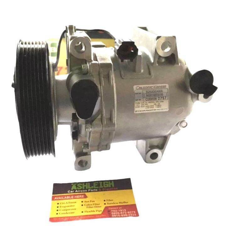 Nissan Navara CR14 05-07 Compressor Car aircon parts quality warranty supplies calsonic kansei ...