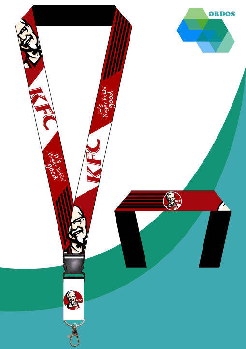 KFC ID LACE KFC LANYARD ID LACE LANYARD KFC | Lazada PH