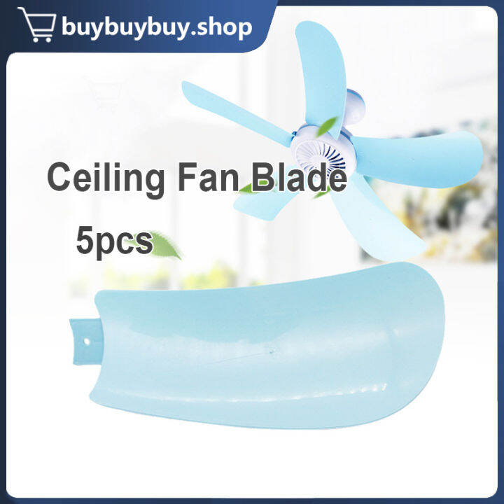 Universal 5Pcs Mini Fan Blade Ceiling Fan Blade For Tent Table Clip In ...