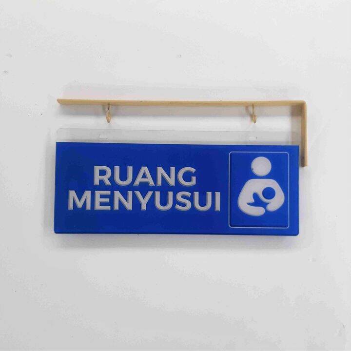 Akrilik Ruang Menyusui Model Gantung, Akrilik Ruang Laktasi, Papan Nama ...
