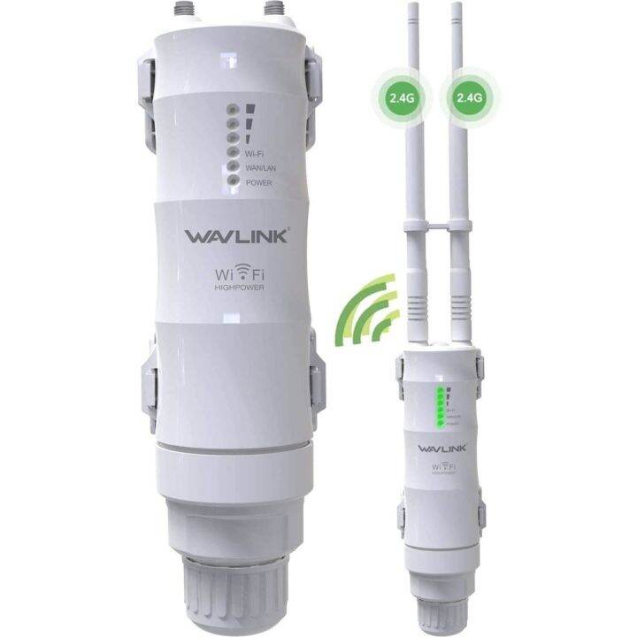 Wavlink WL-WN570HN2 300Mbps High Power Outdoor Wireless WiFi Repeater ...