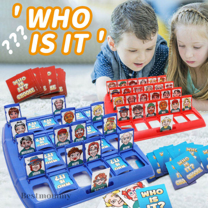 Original Family Guessing Game "Who is it" Classic Board Game Children's ...