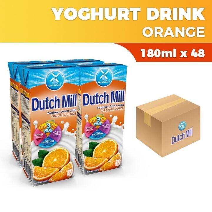 Original Quality ☒¤ Mill Yoghurt Drink 180ml x 48 | Lazada PH