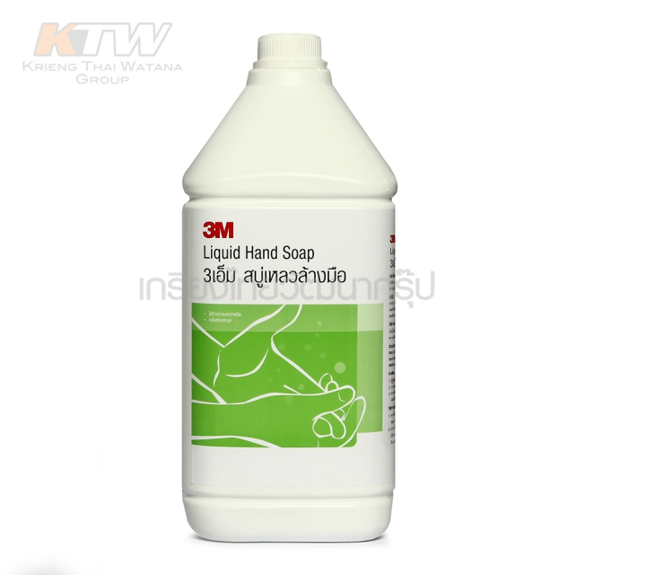 3M HAND SOAP 3 เอ็ม ผลิตภัณฑ์สบู่เหลวล้างมือ ขนาด 3.8 L มีสูตรถนอมผิว ...