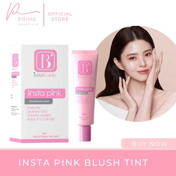 INSTA PINK BLUSH CREAM - Instantly Blushes your Cheeks, Eyelids & Lips ...