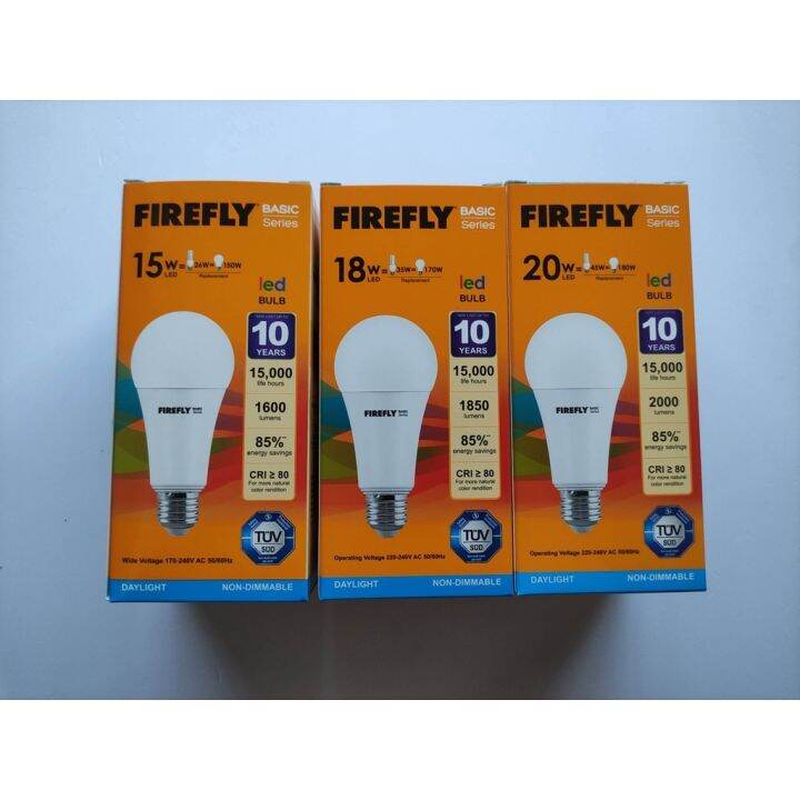 Firefly LED Bulb 15w 18w 20w (Daylight) | Lazada PH