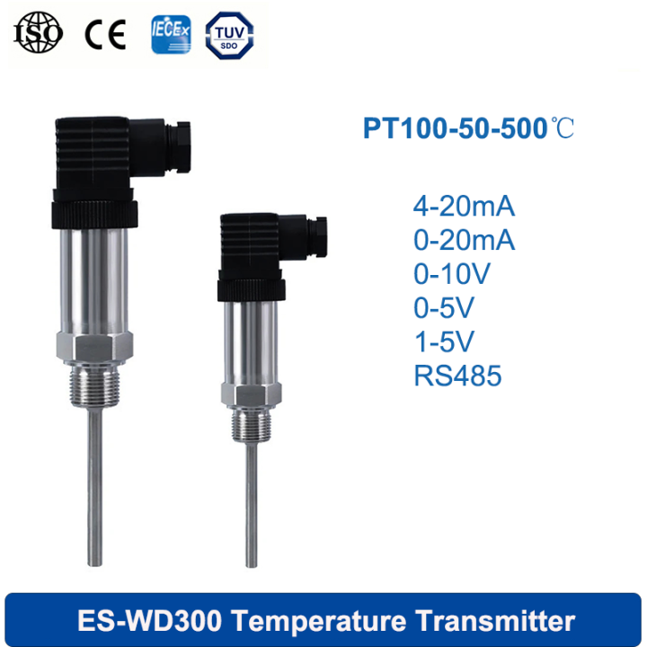 Plug-in Integrated Temperature Transmitter PT100 Thermal Resistance 4 ...