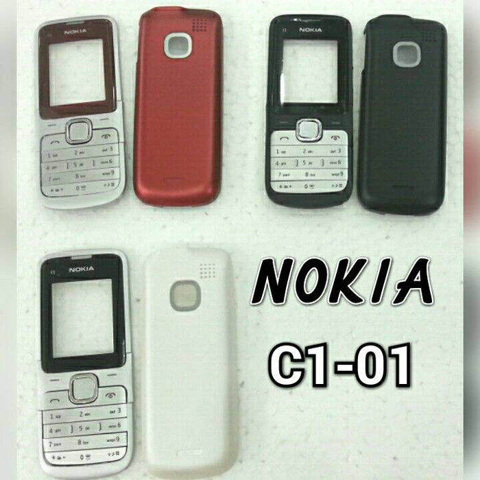 HOUSING NOKIA C1 01 CASING / KESING HP CASING NOKIA JADUL / LAMA DEPAN BELAKANG | Lazada Indonesia