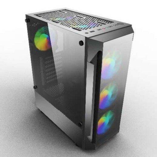 HOSE Glori Shine - ATX - FREE 4X FAN RGB / Casing Gaming | Lazada Indonesia