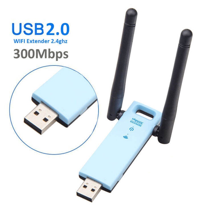 R603U dual antenna 300M repeater USB wireless wifi network signal ...