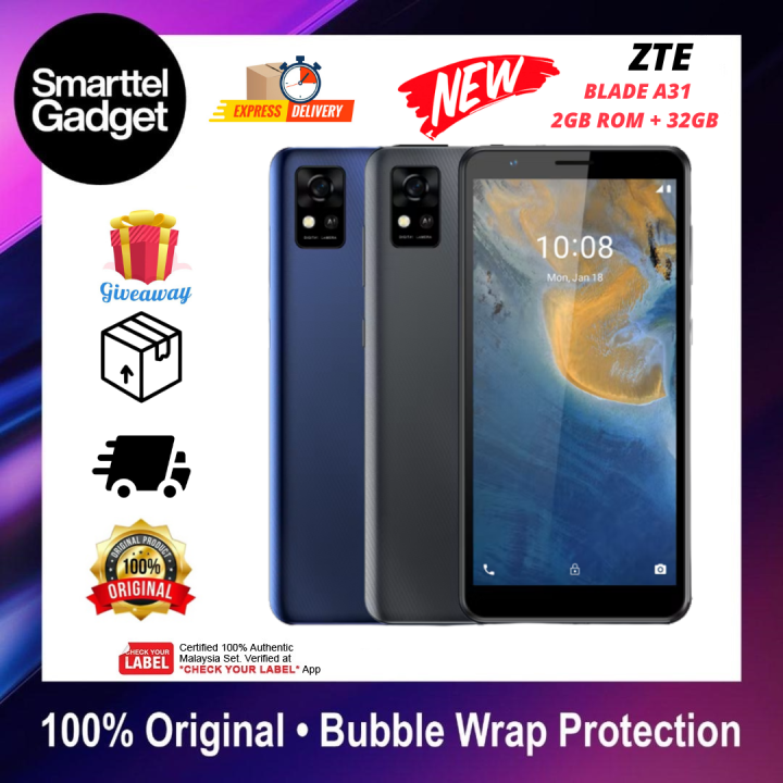 ZTE Blade A31 Plus ( 4G Budget Smartphone / 6 inch large screen / 2GB ...