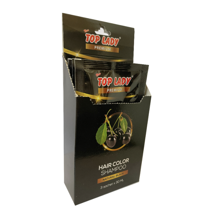 Top Lady Hair Color Shampoo - Sachet 30ml | Lazada Indonesia