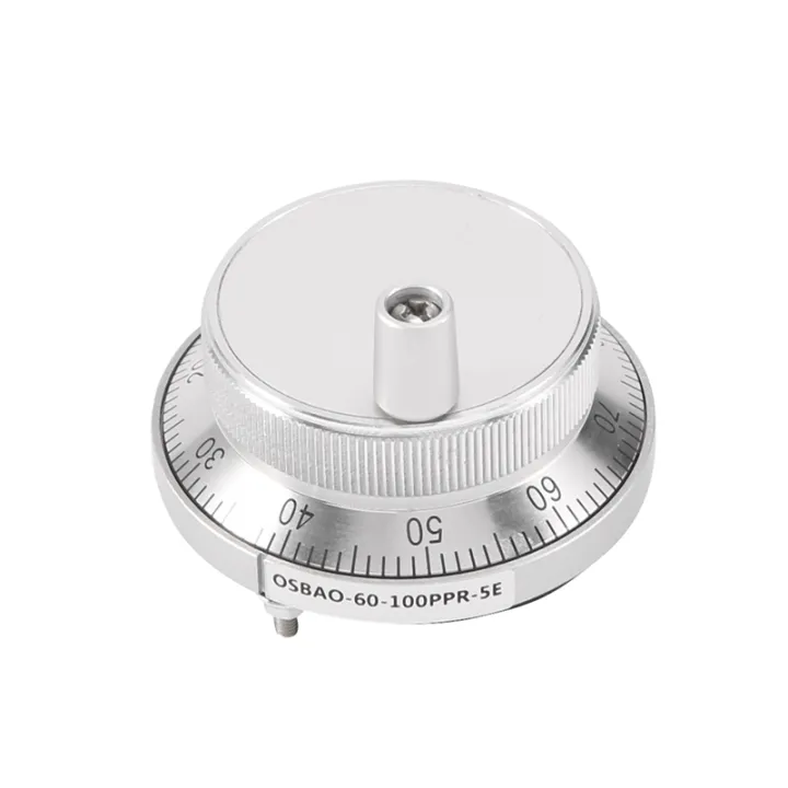 CNC Pulser Handwheel 5V 4Pin Pulse Manual Pulse Generator Hand Wheel ...