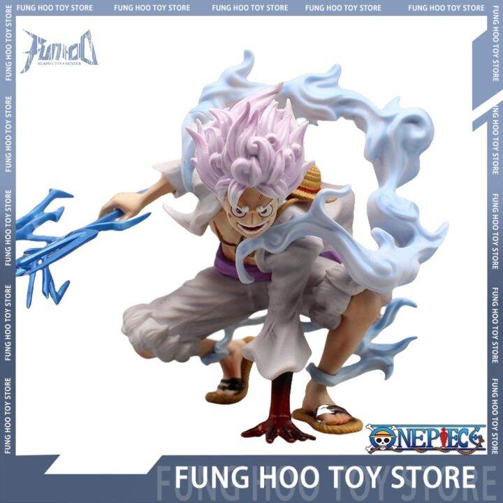 【Authentic Authorization】One Piece Luffy Gear 5 Anime Figure Sun God ...