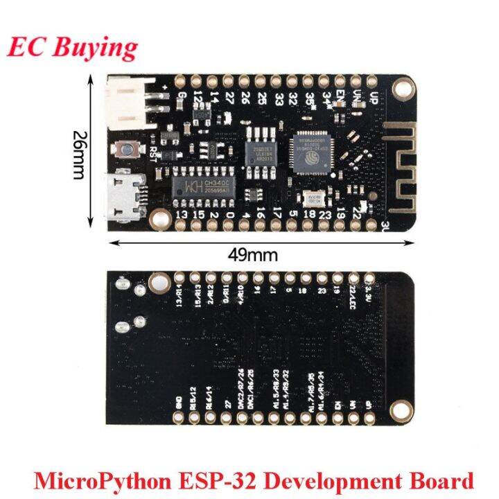 MicroPython ESP32 ESP-32 Development Board V1.0.0 Rev1 Wifi BLE CH340G CH340 4MB Flash Wifi ...