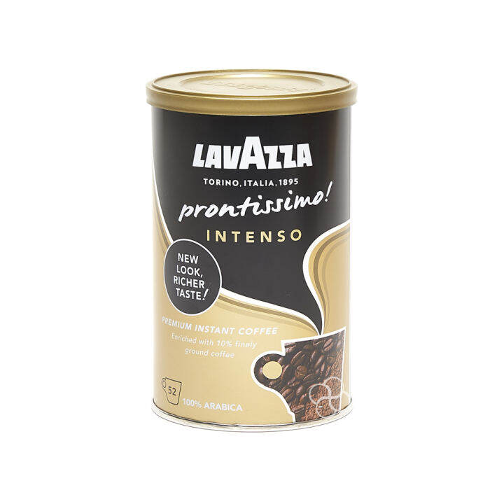Lavazza Prontissimo Intenso Premium Instant Coffee 95 g | Lazada PH