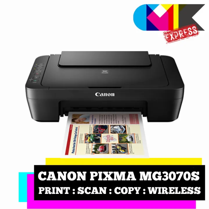 Canon Pixma MG3070s All-in-One Inkjet Printer | Lazada PH