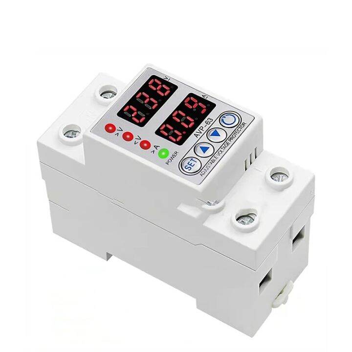 Dual Display Adjustable Over Voltage Current Under Voltage Protective ...