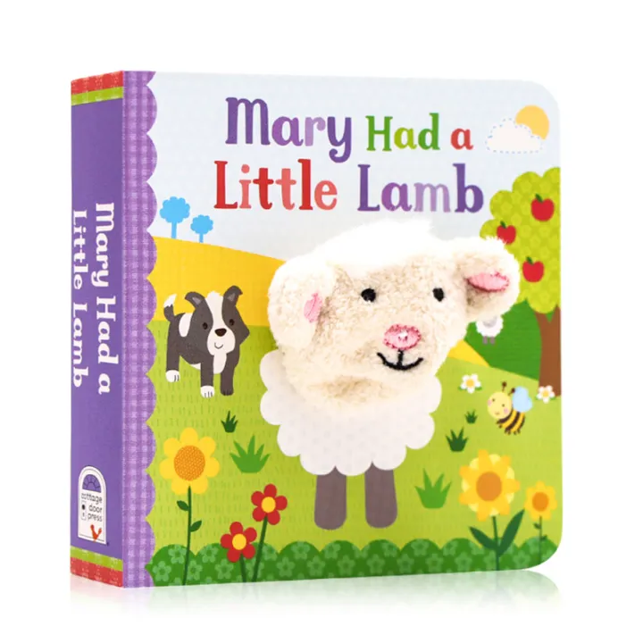200-100 Mary has a lamb classic nursery rhyme finger puppet book Mary ...