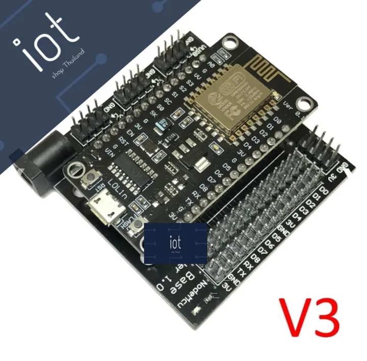 NodeMCU Base Ver 1.0 for ESP8266 NodeMCU (ใช้คู่กับ NodeMCU V3) | Lazada.co.th