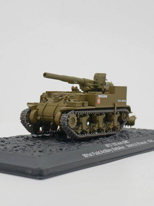 IXO 1:72 WWII Military Model Tank Armored Vehicle M12 155 MM GMC ...