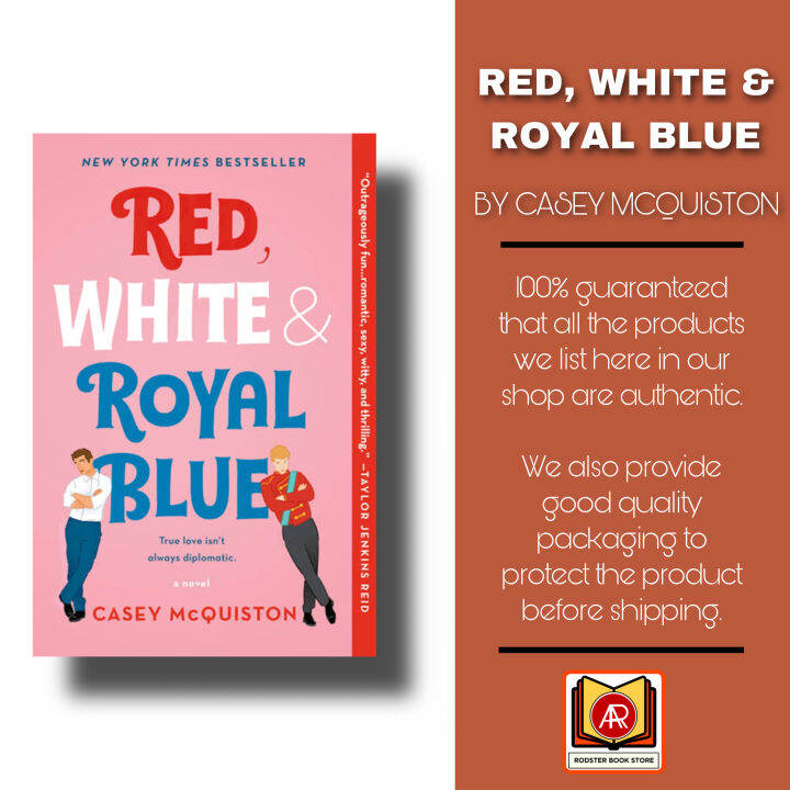 Red, White, & Royal Blue – Casey McQuiston | Lazada PH