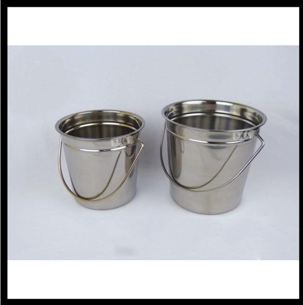 S&A GLASSWARE [1PC] 14CM/16CM High Quality Stainless Steel Ice Bucket ...