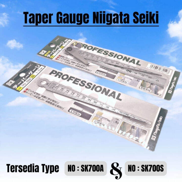 SK Taper gauge TPG 700 niigata seiki TPG-700 A S | Lazada Indonesia