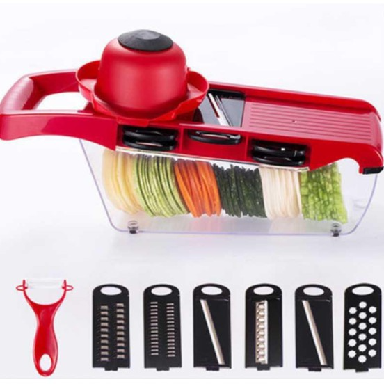 Professional Mandolin Slicer Julienne Cutter Chopper Fruit Vegetable ...