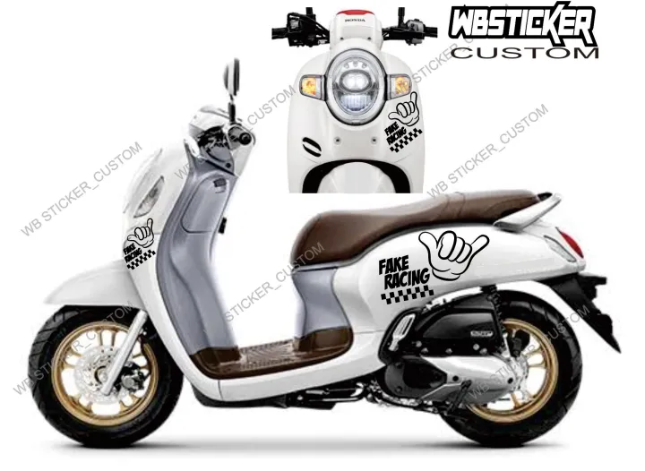 STICKER SCOOPY CUTTING STICKER DECAL STICKER SCOOPY KEREN STICKER ...