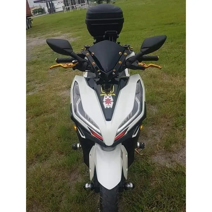 Honda Click 150 / 125 V2 V3 / Genio R25 side mirror with Bracket and ...