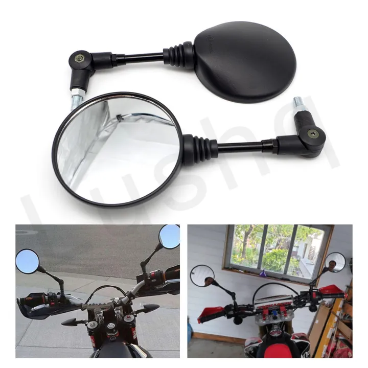 Universal 8mm 10mm Motorcycle Rearview Mirrors Side Mirror For Africa