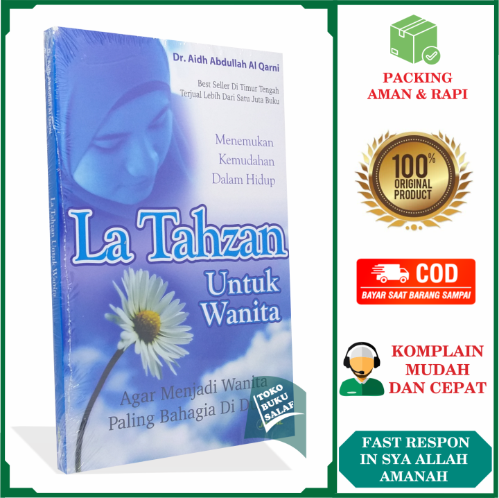 La Tahzan Untuk Wanita ORIGINAL Agar Menjadi Wanita Paling Bahagia di Dunia Karya Dr Aidb ...